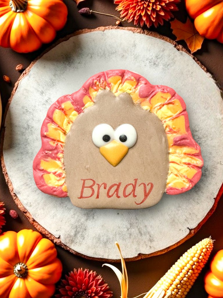 Place card Turkey | The Cookie Caper